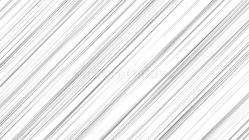 Grey Inclined Smoothly Flowing Lines of Light on White Background Loop ...