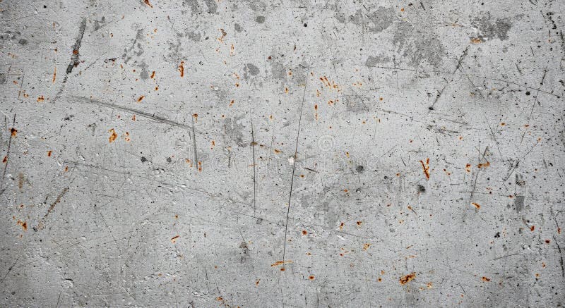 Grey Industrial Wall Gritty Texture with Light Rust Marks and Abstract ...
