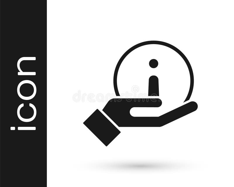 The Information Icon. Info and Faq Symbol Stock Vector - Illustration ...