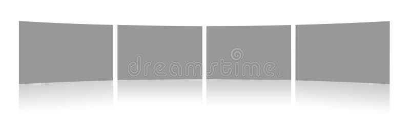 Grey Insert Report or Screenshoot Blank Template for Presentation ...