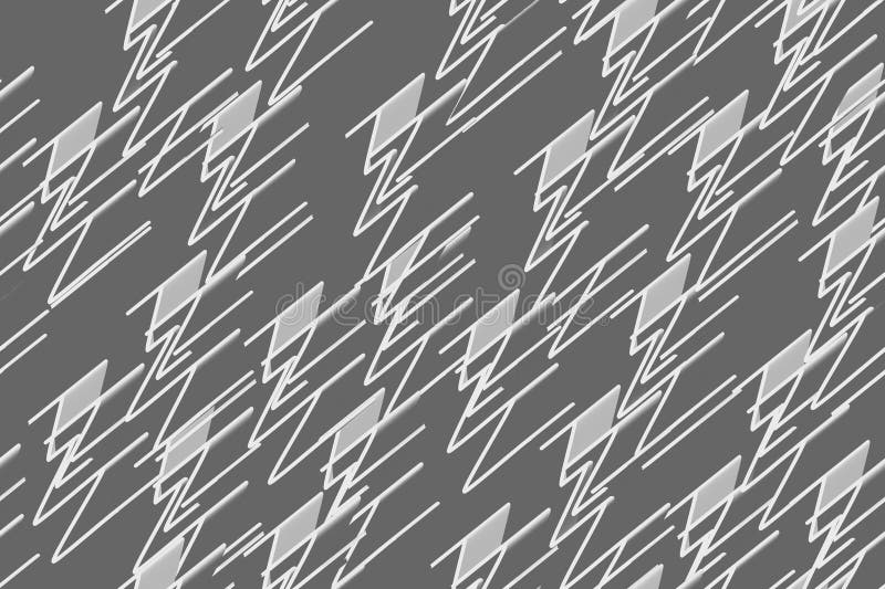 Grey Isometric Background Seamless Pattern, 3D Illustration Stock ...