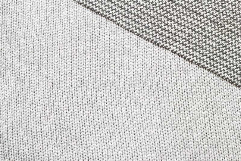 Grey Knitted Fabric Made of Heathered Yarn Background / Texture Stock ...