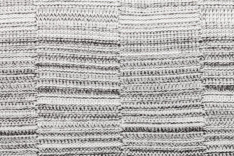 Knitted Melange Textile Pattern Stock Image - Image of warm, knitwear ...