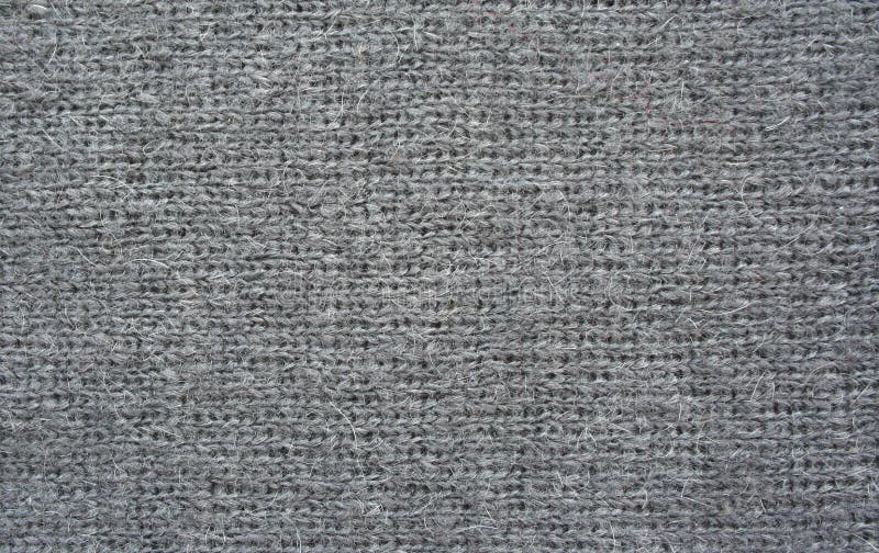 Grey Knitted Fabric Texture Stock Photo - Image of color, paint: 12268730