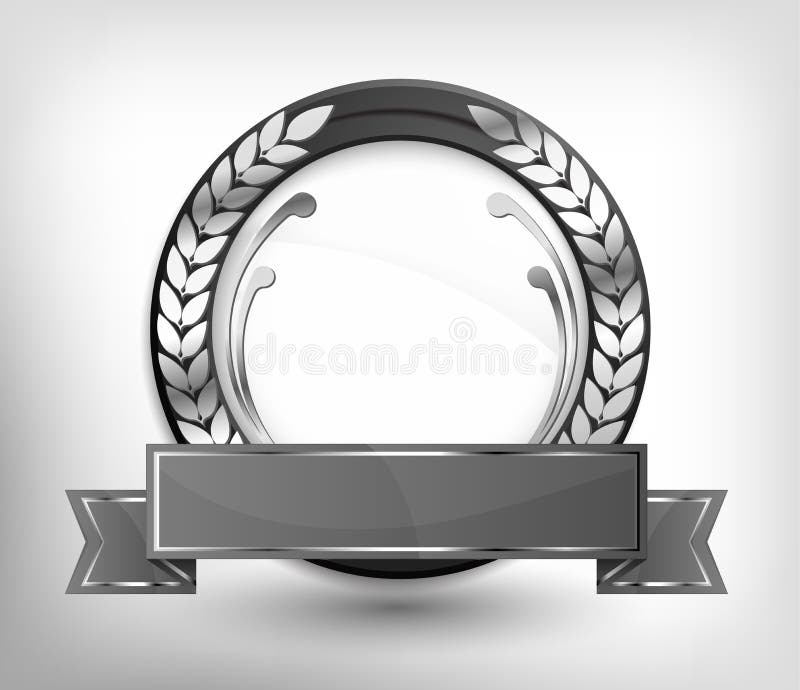 Grey label stock vector. Illustration of illustration - 27736426