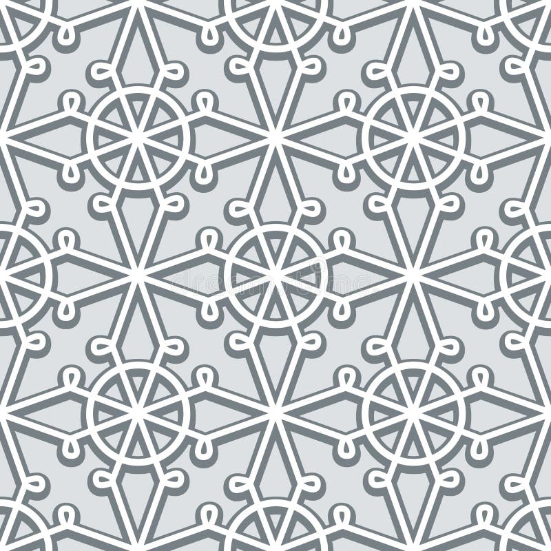 Grey lace pattern stock vector. Illustration of classic - 31794816