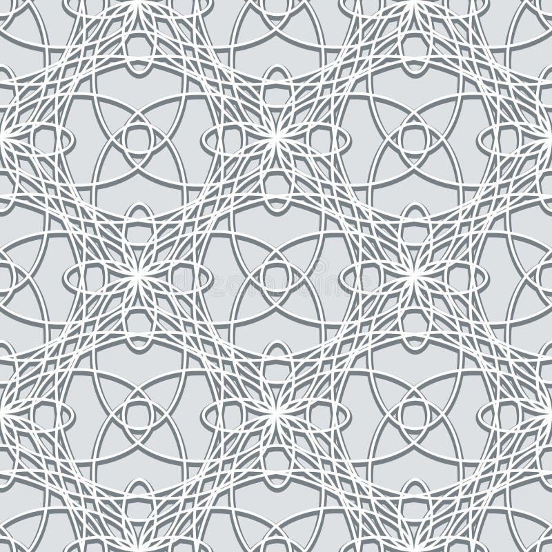 Grey lace pattern stock vector. Illustration of classic - 31794816