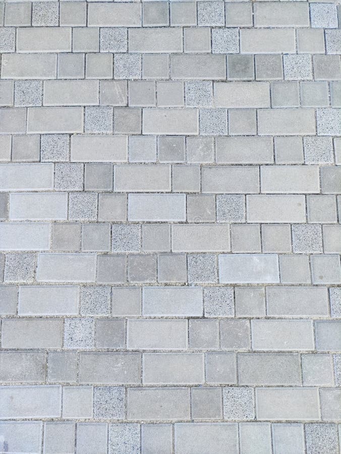 Grey and Light Grey Paving Stones Forming a Pattern in Prague Stock ...
