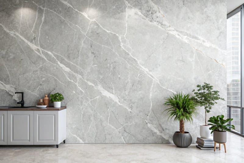 Grey Limestone Background for Polished Stone Tabletop Stock ...