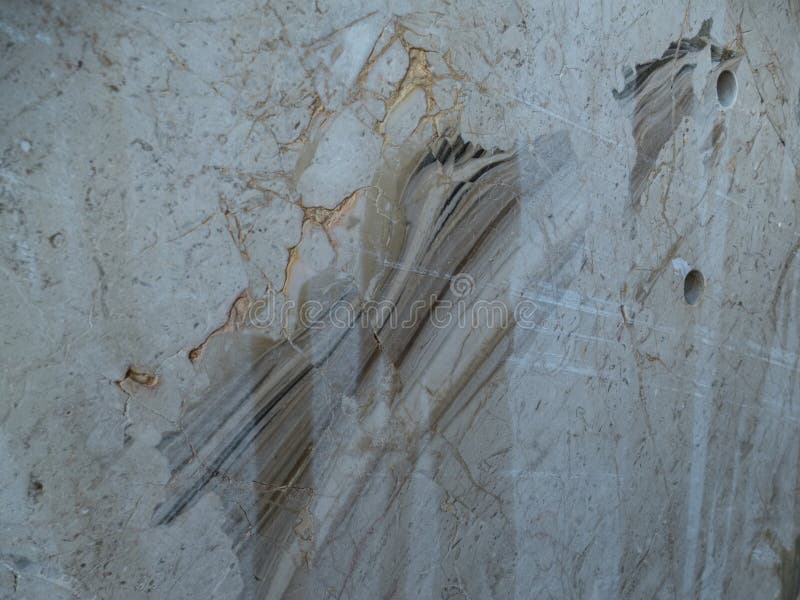 Grey Limestone Marble Rock in Cut Stock Image - Image of rock, nature ...