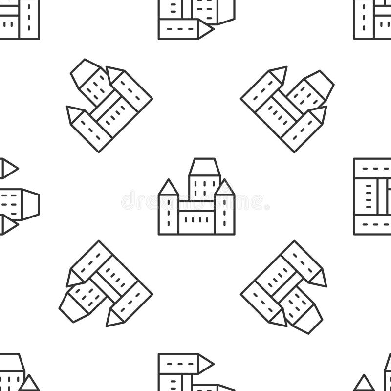 Grey Line Chateau Frontenac Hotel in Quebec City, Canada Icon Isolated ...