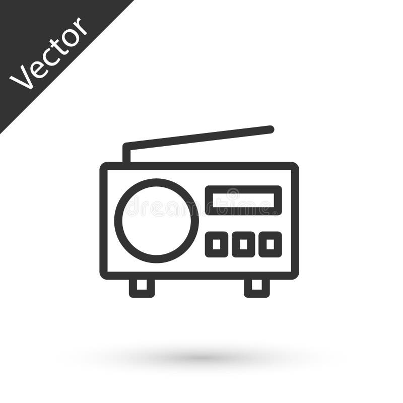 On line radio stock illustration. Illustration of pulse - 4880051