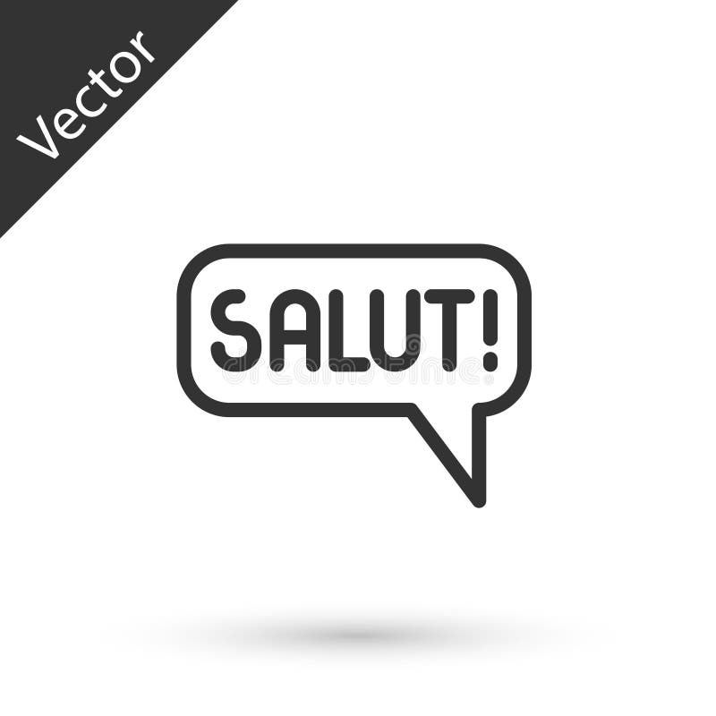 Salut stock illustration. Illustration of modern, note - 171059661