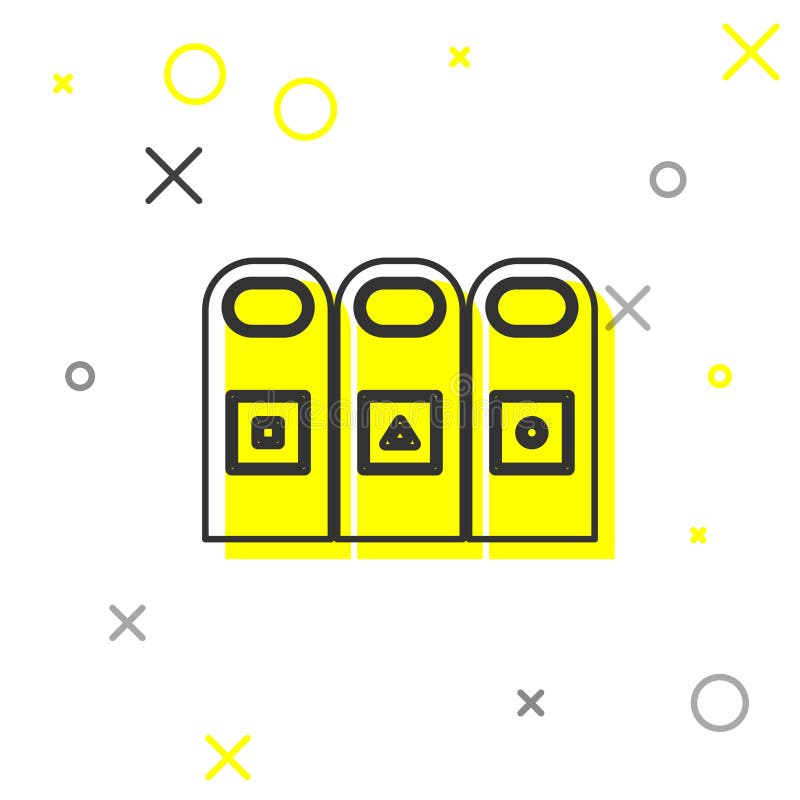 Grey Trash Cans Stock Illustrations – 112 Grey Trash Cans Stock ...