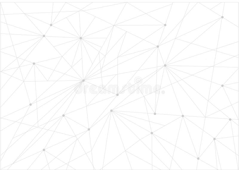 Grey Link Technology Network Illustration Design Stock Illustration ...