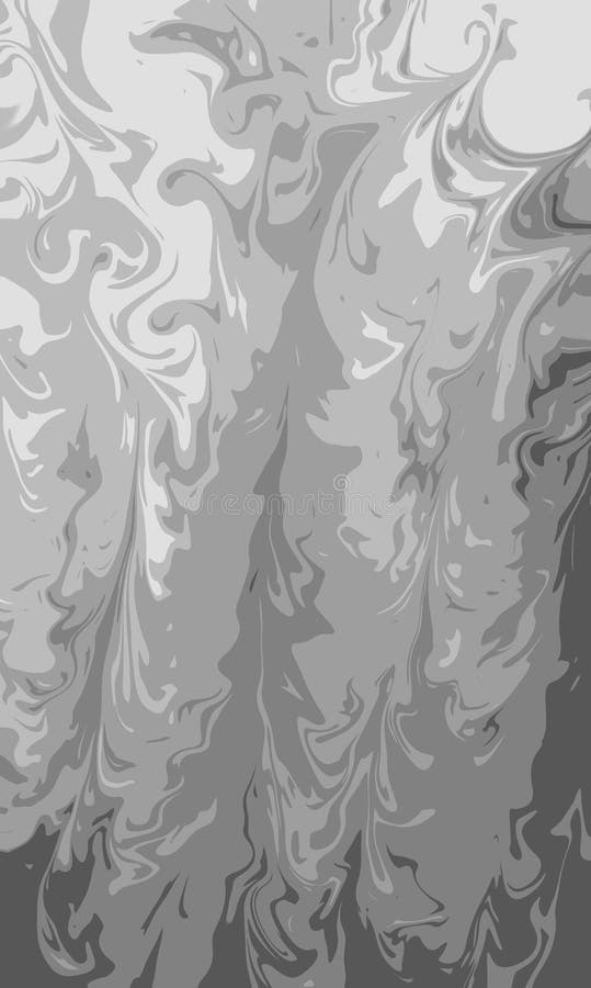 Grey Liquid Wallpaper stock illustration. Illustration of horizontal ...