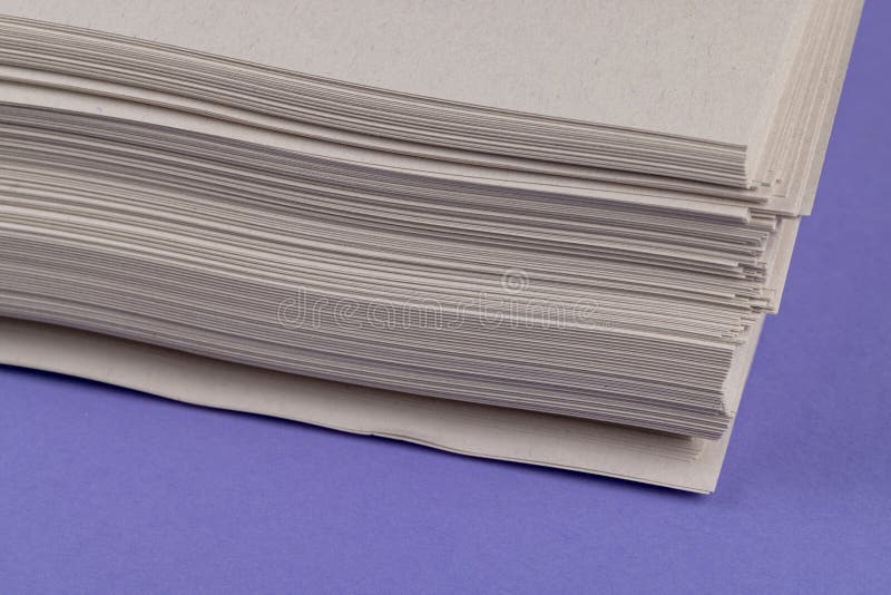 Grey Low-quality Thin Paper from Recycled Waste Stock Image - Image of ...