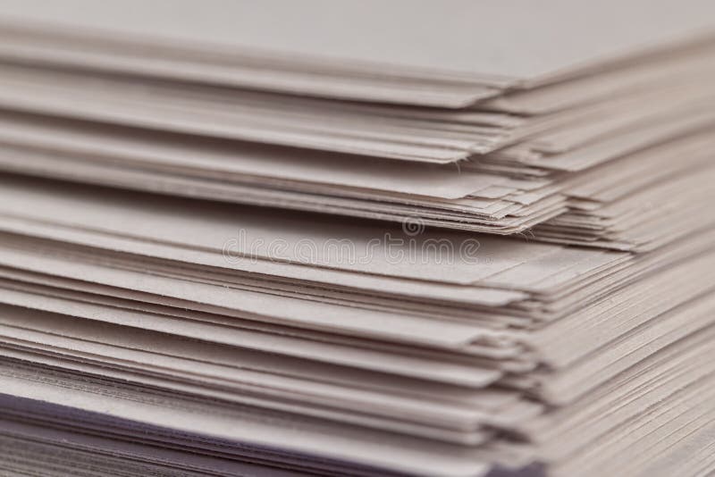 Grey Low-quality Thin Paper from Recycled Waste Stock Image - Image of ...