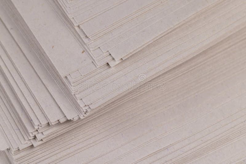 Grey Low-quality Thin Paper from Recycled Waste Stock Image - Image of ...