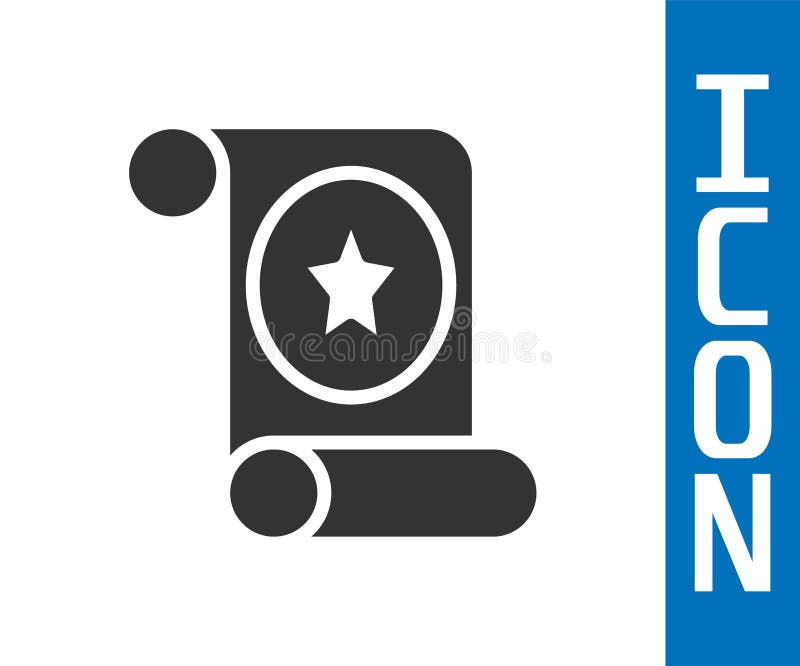 Set Magic Scroll, Magician Hat in Hand and Pentagram on Seamless ...