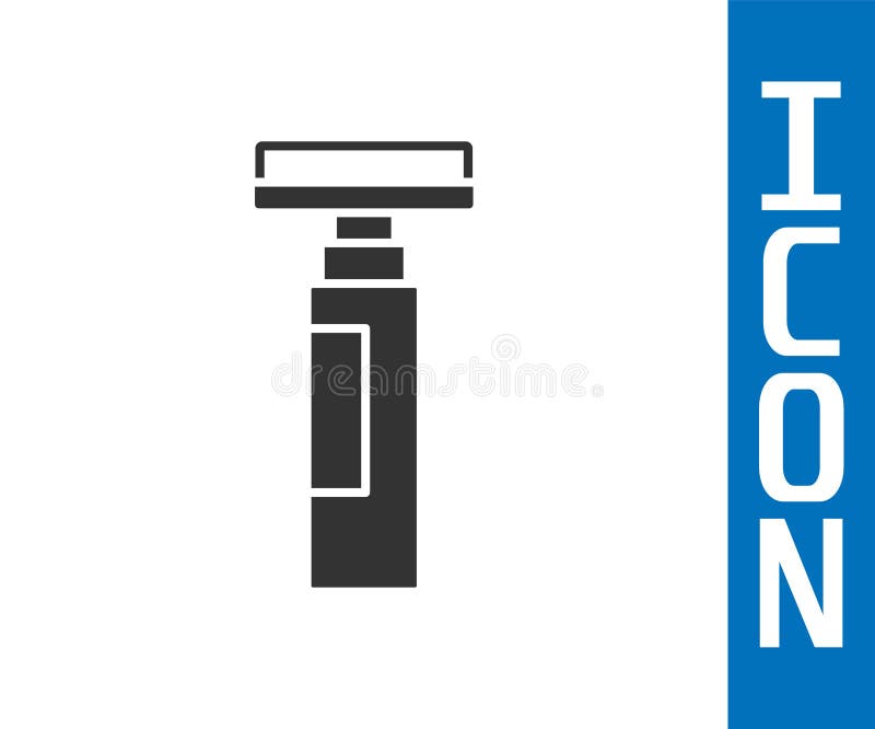 Grey Marker Pen Icon Isolated on White Background. Vector Stock Vector ...