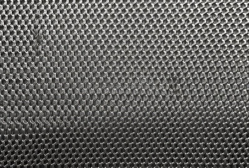 Grey Mesh Fabric Texture Close Up Stock Illustration - Illustration of ...