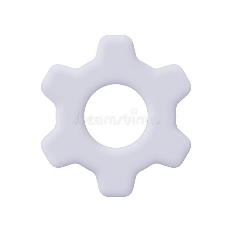 Grey Metal Gear, Setting Symbol. Technical Support, Repair, Service ...