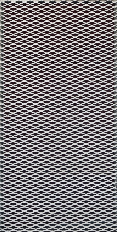 Grey Metal Mesh Grid Plain Industry Panel Stock Image - Image of dark ...