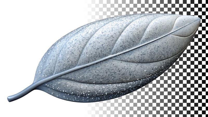 Grey Metallic Leaf Texture, Industrial Nature Fusion Png Transparent ...