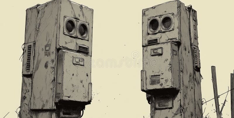 A Grey, Modern Server Mainframe Icon is Available in Both Dotted ...