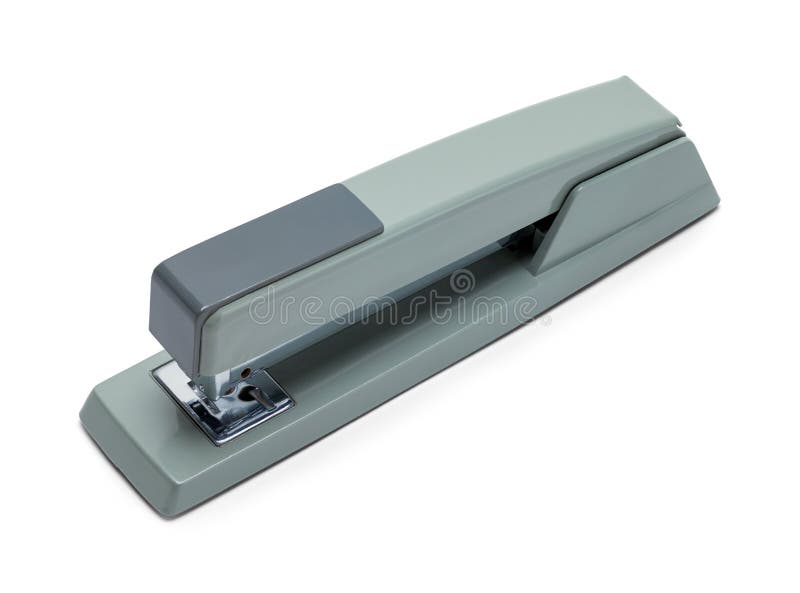 Stapler Grey Top stock image. Image of supply, grey - 100147683