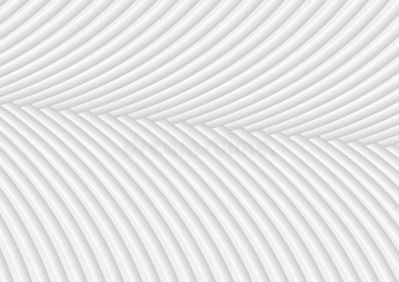Grey Paper Waves Abstract Technology Geometric Background Stock Vector ...
