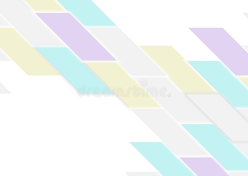 Grey and Pastel Colorful Minimal Tiles Tech Geometric Background Stock ...