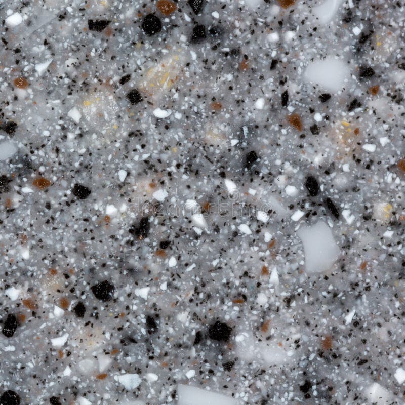 Grey Pattern of Decorative Acrylic Stone Texture. Stock Photo - Image ...
