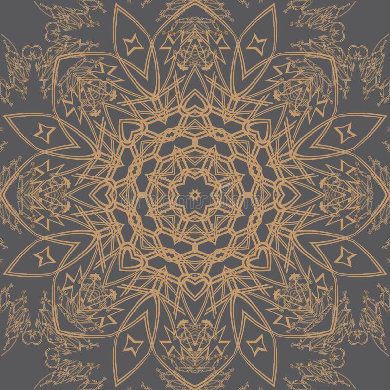 Grey lace pattern stock illustration. Illustration of ceramic - 125888483