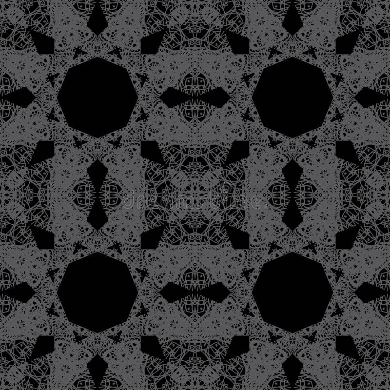 Grey lace pattern stock illustration. Illustration of gold - 125973428