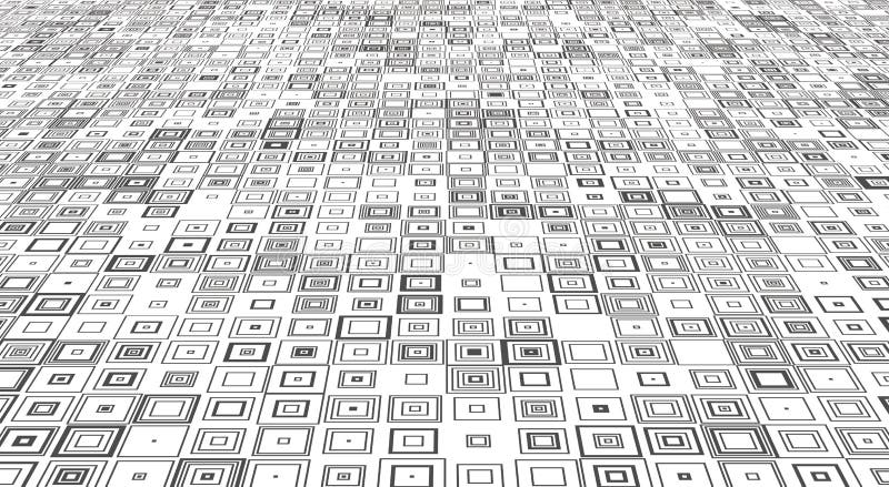 Grey pattern with squares stock vector. Illustration of pixel - 116394796