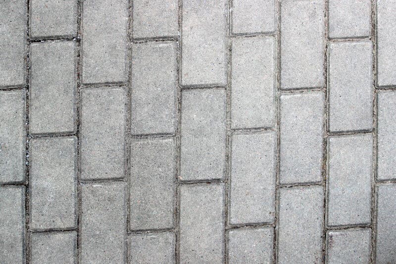 Grey Paving Slabs, Footpath Stock Image - Image of rectangle, gray ...