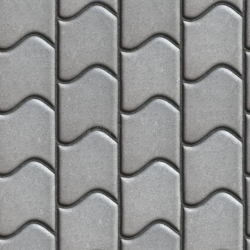 Grey Brick Pavers. Seamless Texture. Stock Photo - Image of design ...