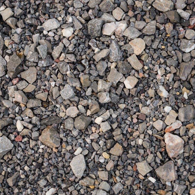 Grey Pebbles As a Background Stock Image - Image of background, crushed ...