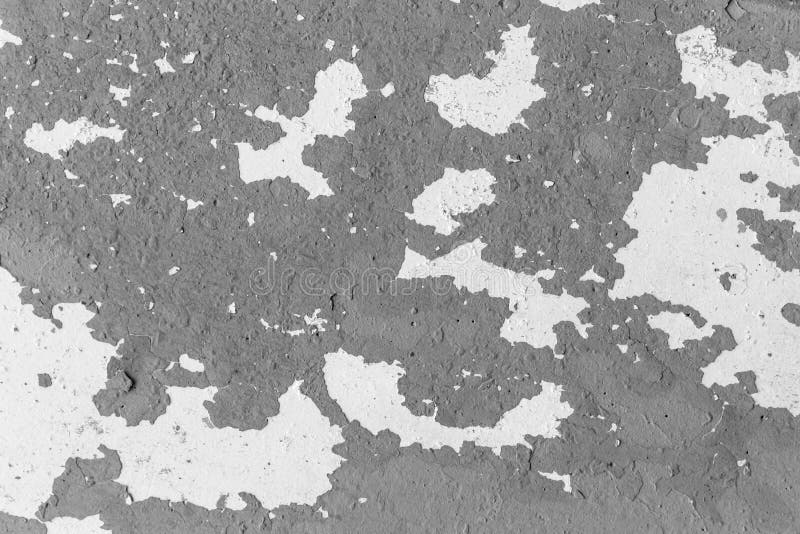 Grey Peeling Paint Abstract Gray Pattern Design Worn Weathered White ...