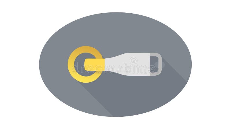 Grey Periscope or Scope Icon, Denotes View, Observation, or Inspection ...