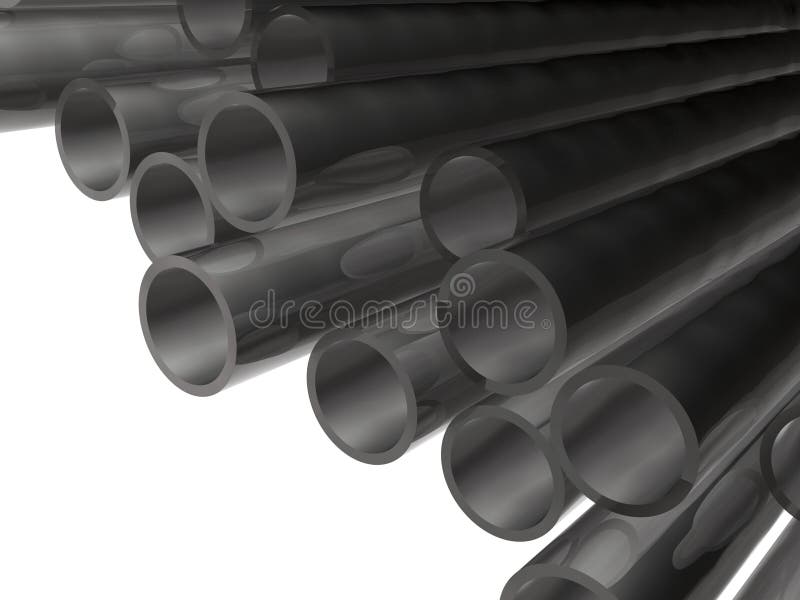 Grey pipes stock illustration. Illustration of allegory - 109124366