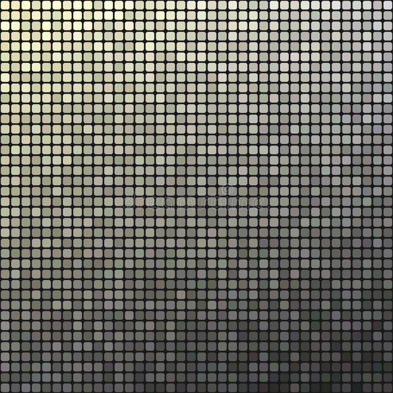 Grey Pixel Mosaic Design Background Stock Vector - Illustration of ...