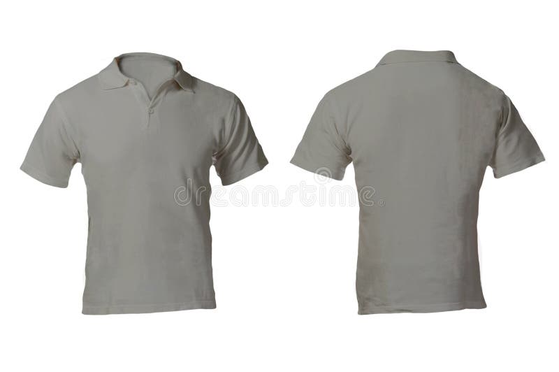 Polo Shirt Template Blanc Vide Des Hommes Image stock - Image du hommes ...