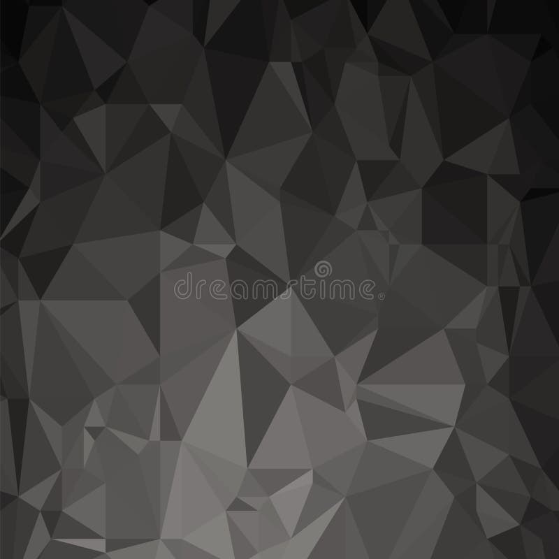 Grey Polygonal Background. Triangular Pattern. Low Poly Texture ...