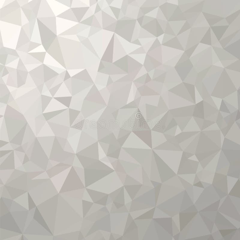 Grey Polygonal Background. Triangular Pattern. Low Poly Texture ...