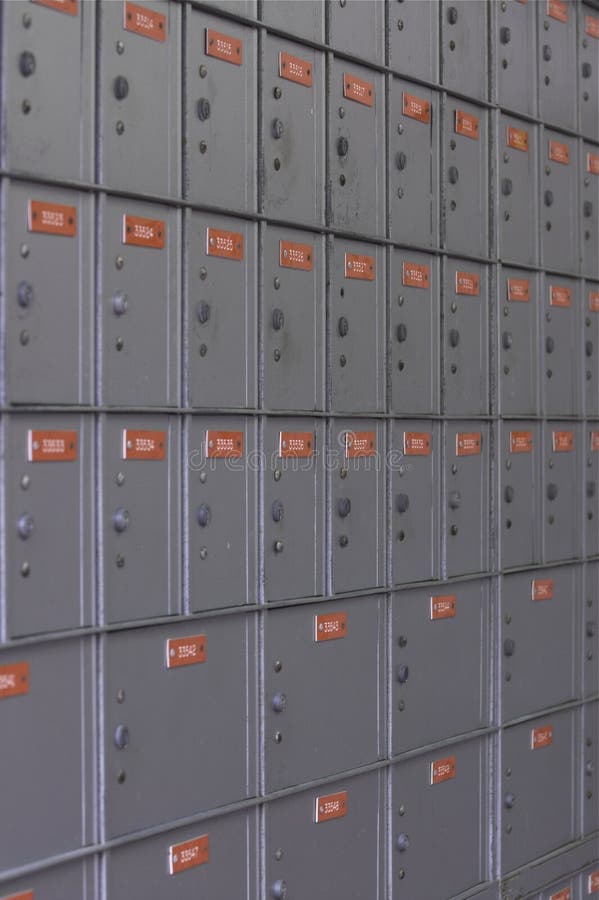 Grey Post Box 2 stock photo. Image of postal, letterbox - 452612