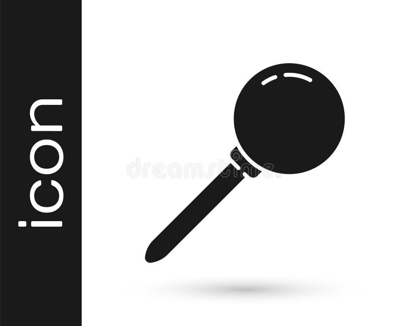 Grey Push Pin Icon Isolated on Grey Background. Thumbtacks Sign. Square ...