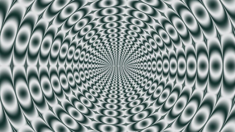 Grey Radial Pattern of Circles. Stock Illustration - Illustration of ...